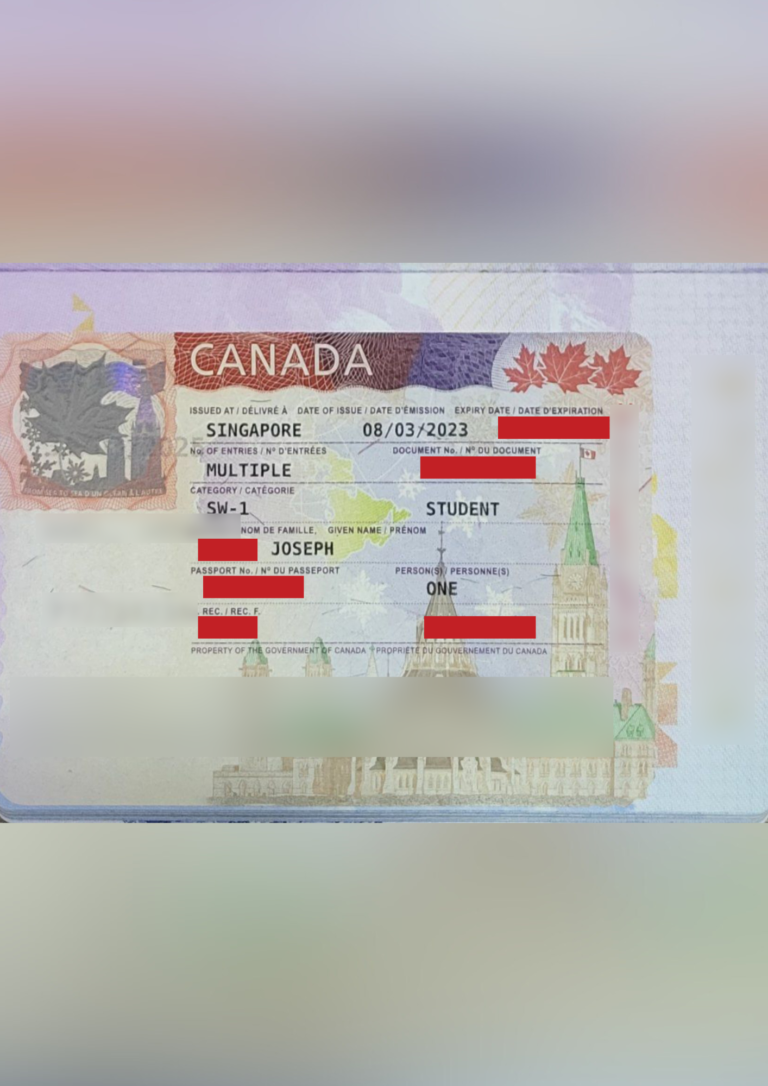 Canada Study Permit + Spouse Work Permit - Joseph | OCSC Global Canada ...